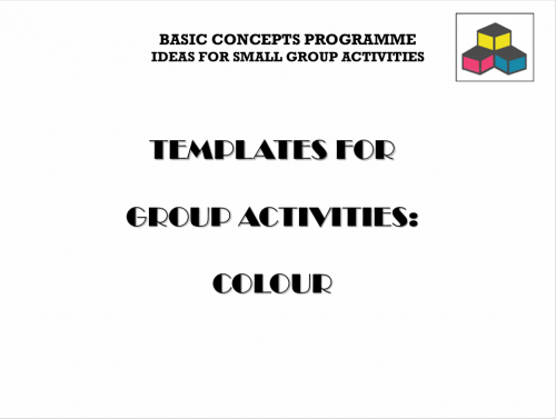 Small Group Activities | Basic Concepts Unlimited
